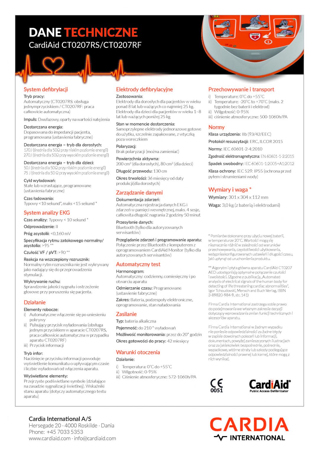 CardiAid, the most user-friendly AED on the market.